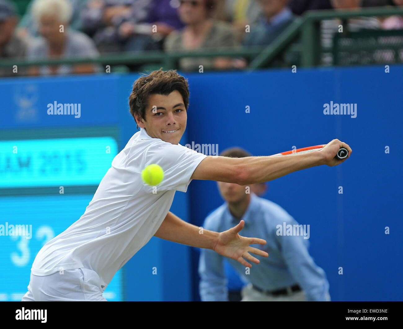 Nottingham, UK. 23rd June, 2015. Aegon Nottingham Open Tennis ...