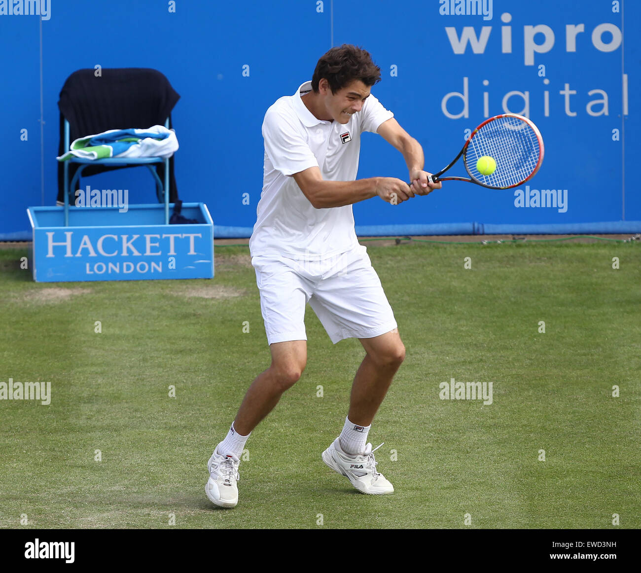 Nottingham, UK. 23rd June, 2015. Aegon Nottingham Open Tennis ...