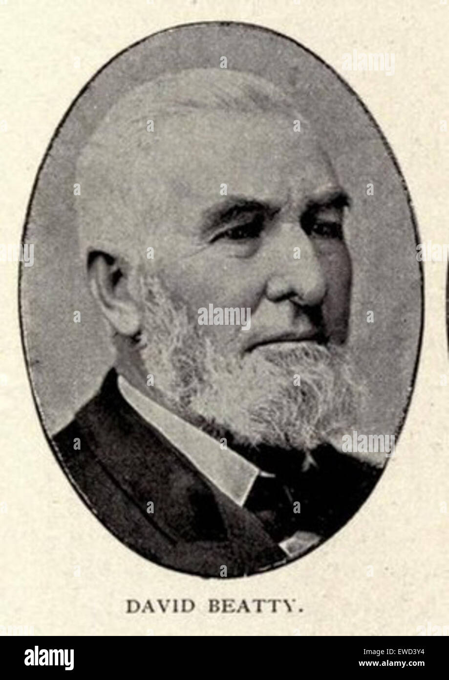 This photograph features David Beatty, taken in 1902. Beatty, a ...
