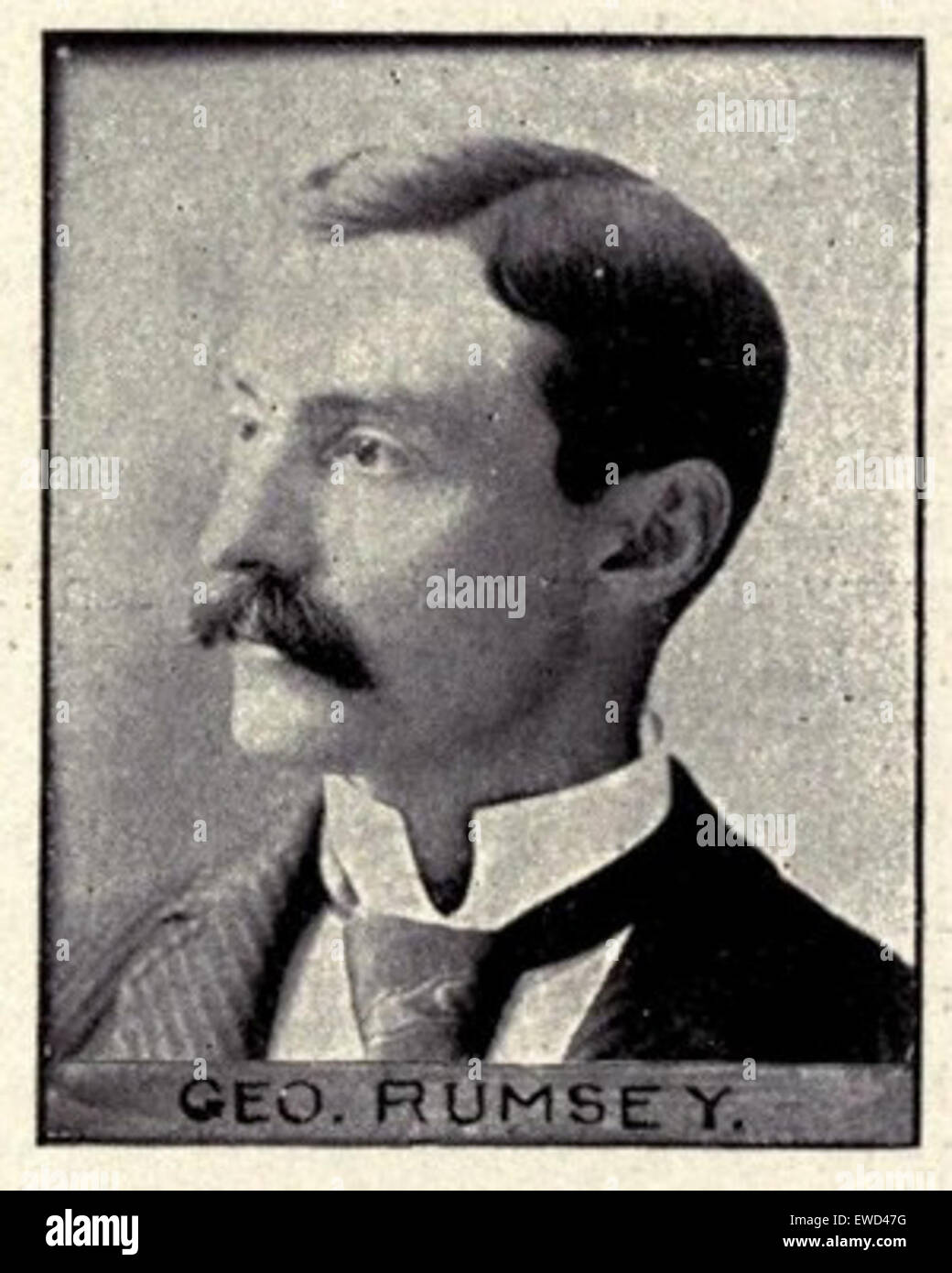 A photograph from 1902 by G. Rumsey, featuring a historical scene ...