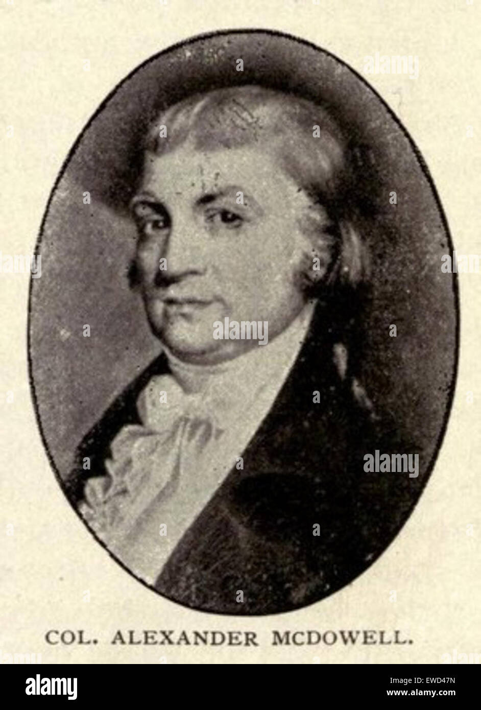 This image captures Colonel A. McDowell, likely from a historical ...