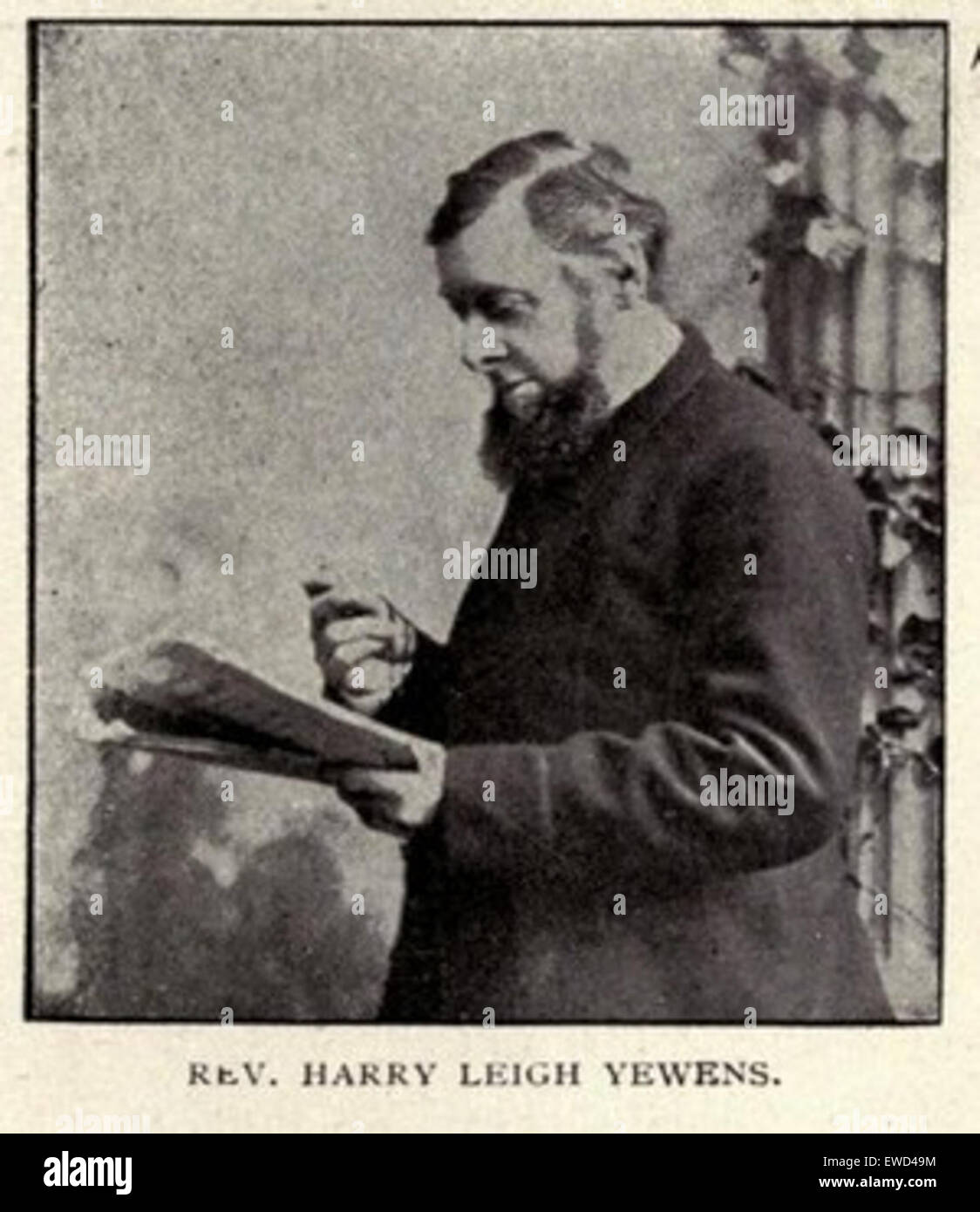 This photograph features Harry Leigh Yewens, taken in 1902, showing the ...