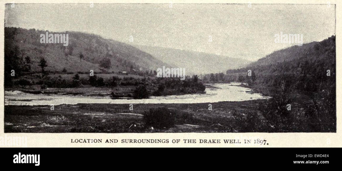 McLaurin(1902) pic.045 Location at the Drake Well , PA, in 1897 Stock ...