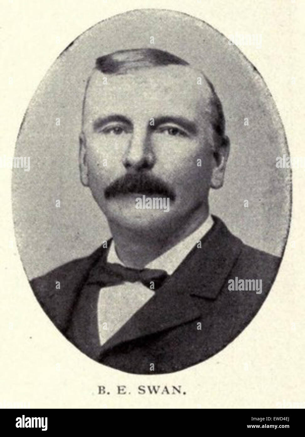 This photograph titled *B.E. SWAN* was taken by McLaurin in 1902 ...