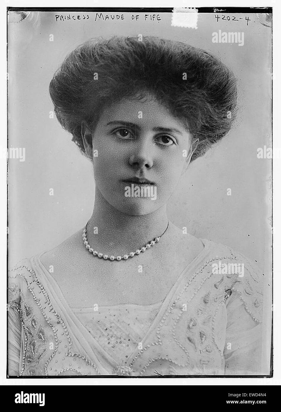 Princess Maude of Fife, daughter of King Edward VII of the United ...