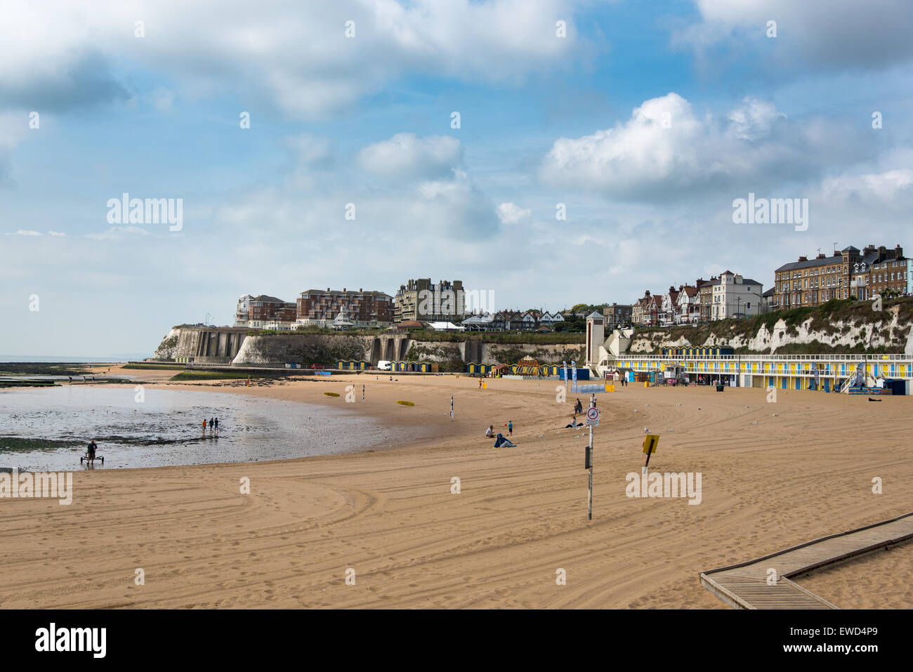 Viking Bay at Broadstairs, Kent, UK Stock Photo - Alamy
