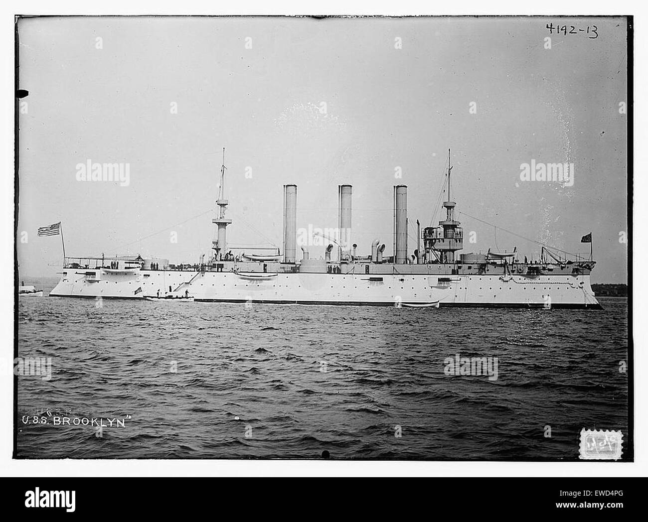 The USS Brooklyn (CL-40) was a Cleveland-class light cruiser of the ...