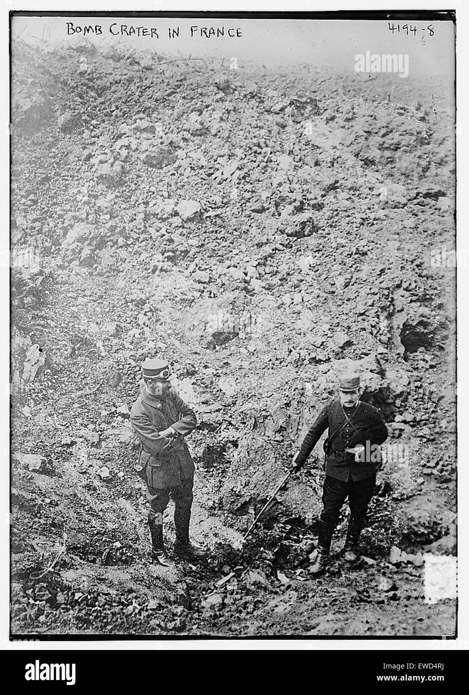 Bomb crater hi-res stock photography and images - Alamy