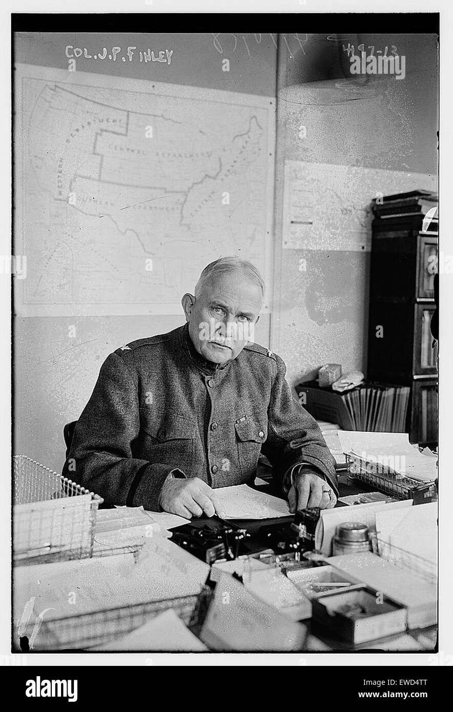 Col JP Finley Stock Photo - Alamy