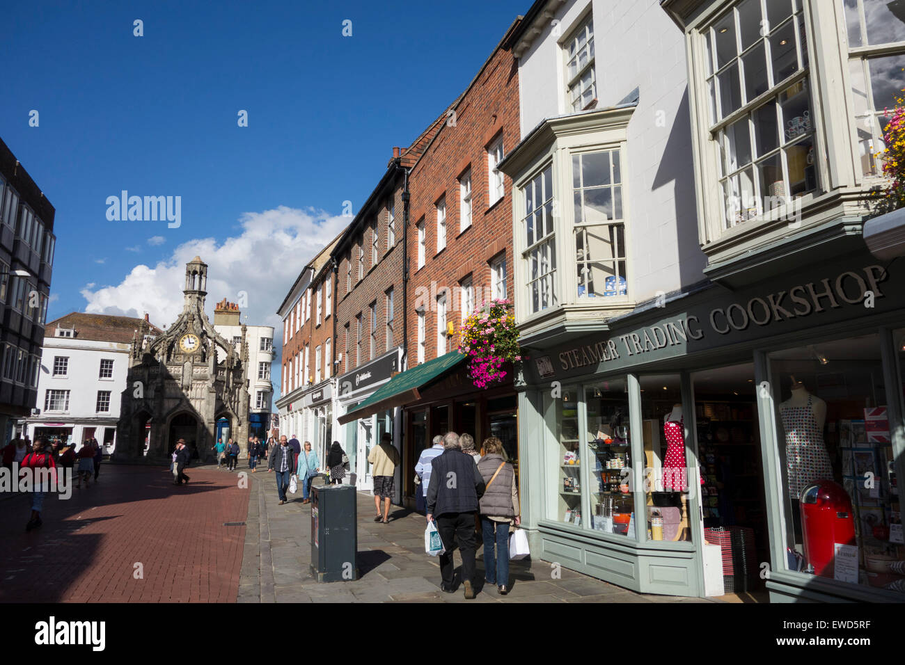 South St Chichester city centre England Stock Photo - Alamy