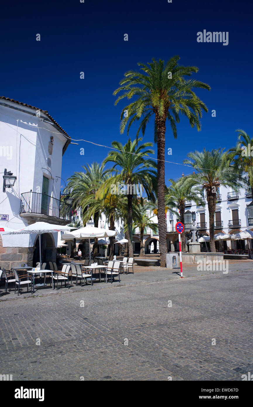 The Plaza Mayor, Zafra, Andalucia, Spain Stock Photo - Alamy