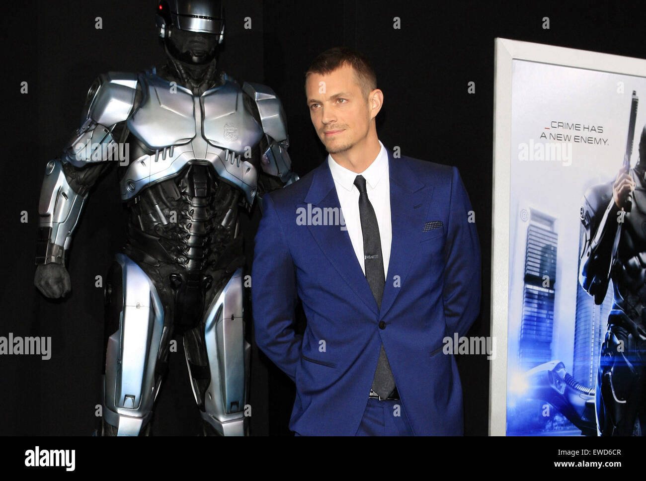 Joel Kinnaman Robocop Premiere
