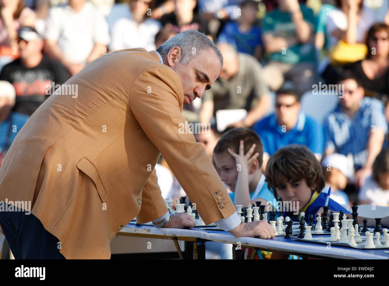 Athens, Greece. 23rd June, 2015. Leading chess player and major ...