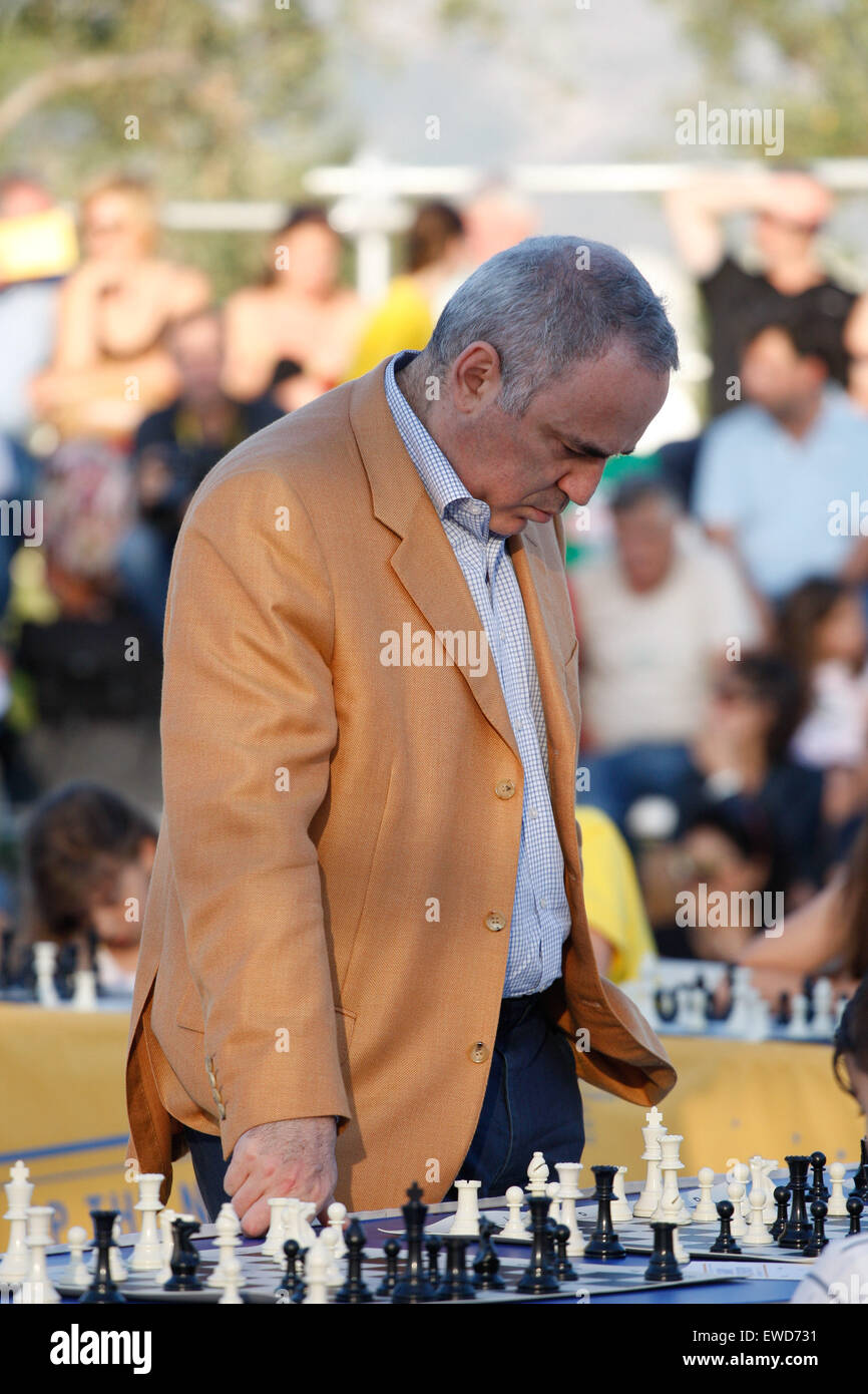 Athens, Greece. 23rd June, 2015. Leading chess player and major ...
