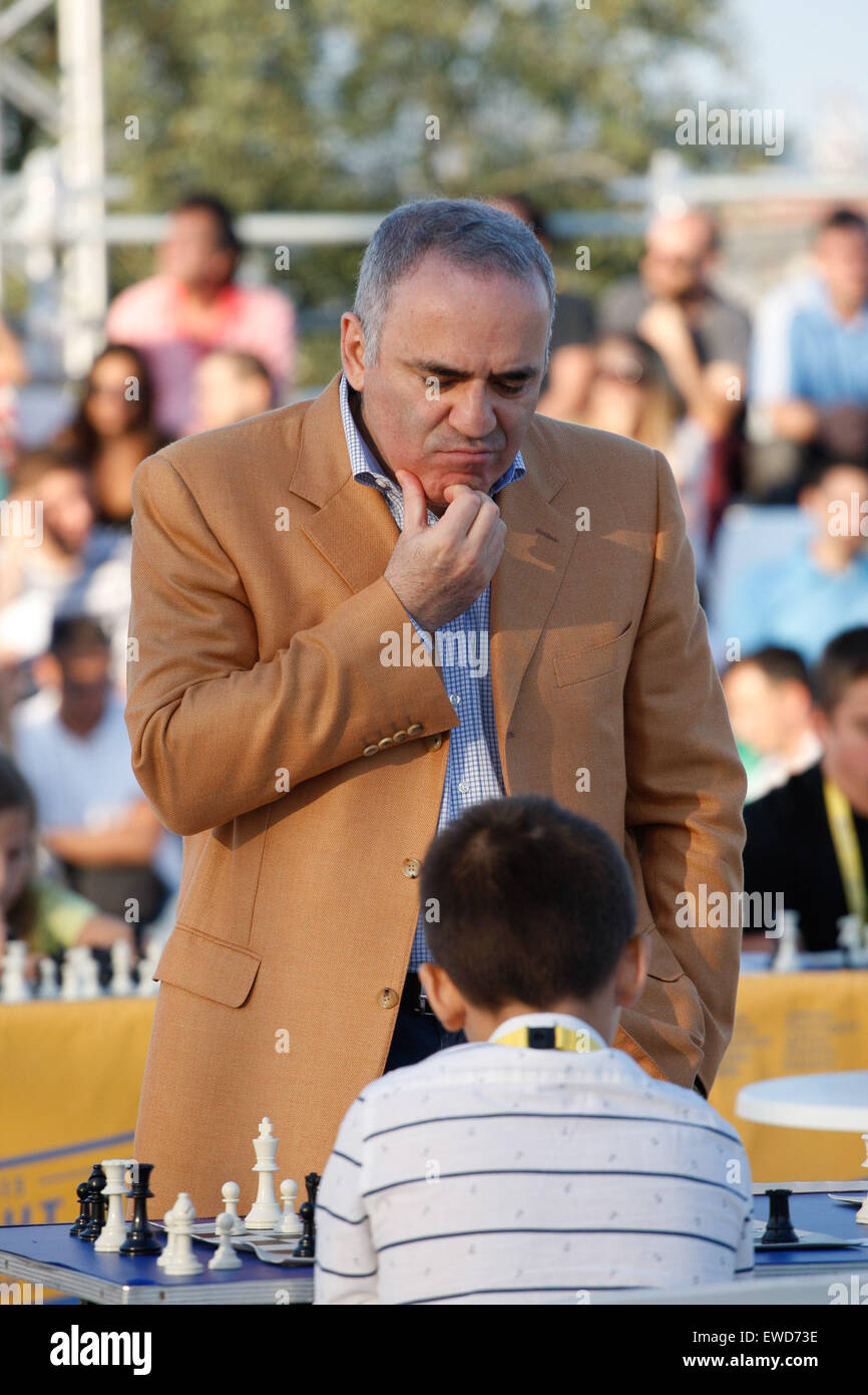 Athens, Greece. 23rd June, 2015. Leading chess player and major ...