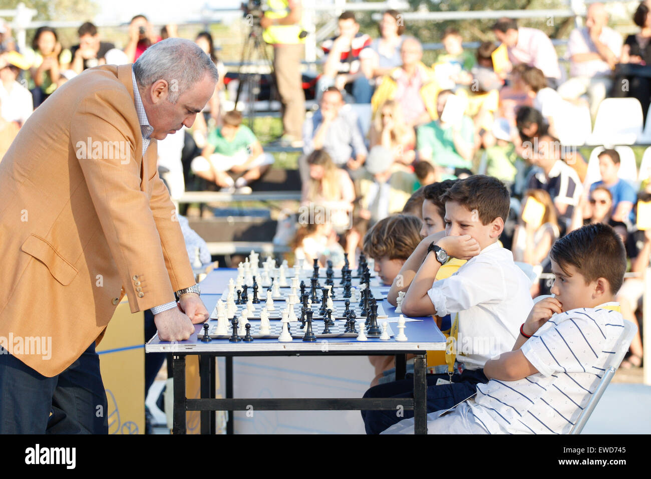 Athens, Greece. 23rd June, 2015. Leading chess player and major ...