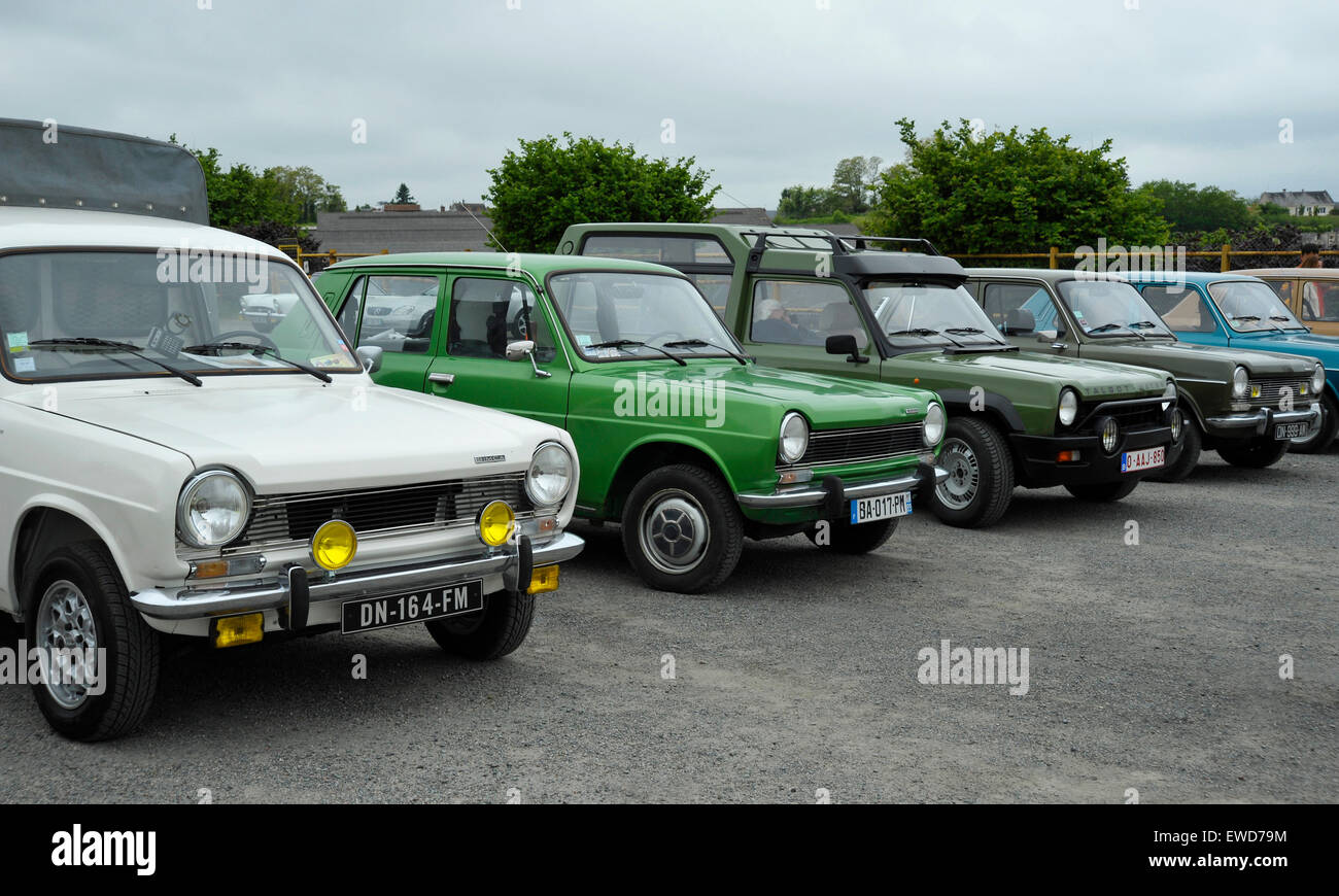 Simca Talbot classic French cars Stock Photo - Alamy