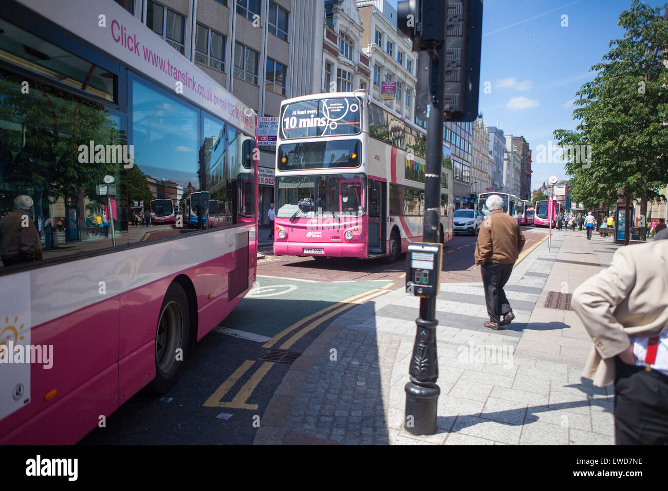 Translink Metro Bus In Belfast High Resolution Stock Photography and ...