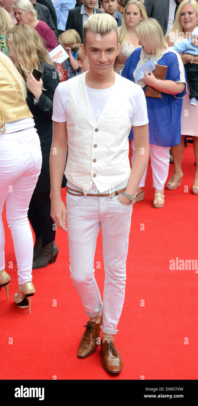 London, UK. Harry Derbridge at The World Premiere of Pudsey The Dog ...