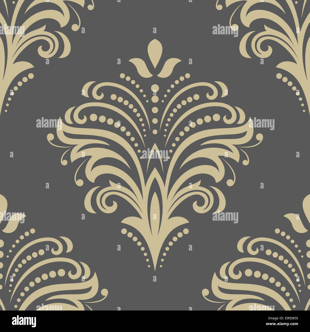 Floral Seamless Pattern Stock Photo - Alamy