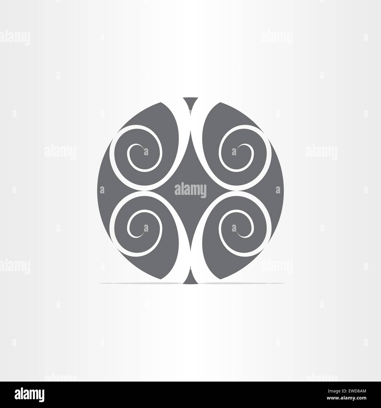 Abstract gray circle background Stock Vector Images - Alamy