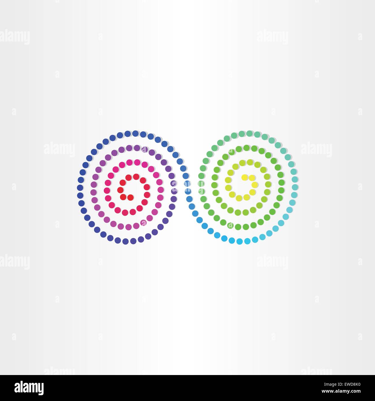 Infinity symbol with colors Stock Vector Images - Alamy