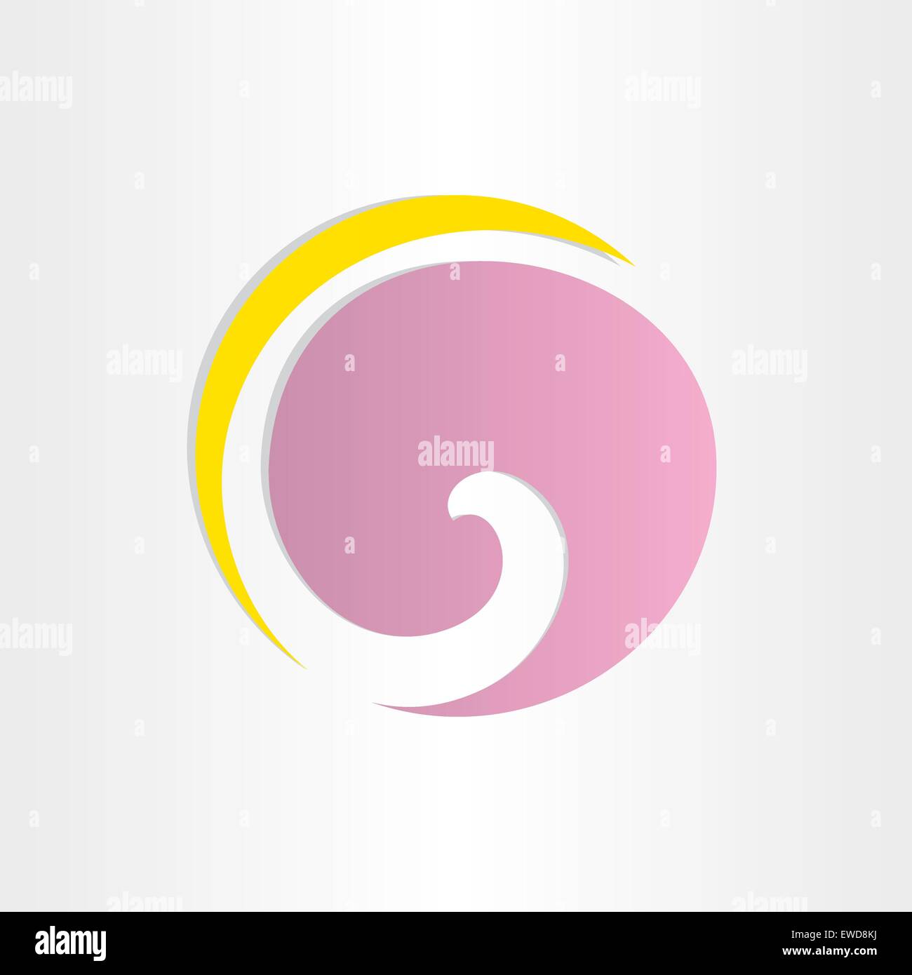 letter g violet circle wave vector Stock Vector Image & Art - Alamy