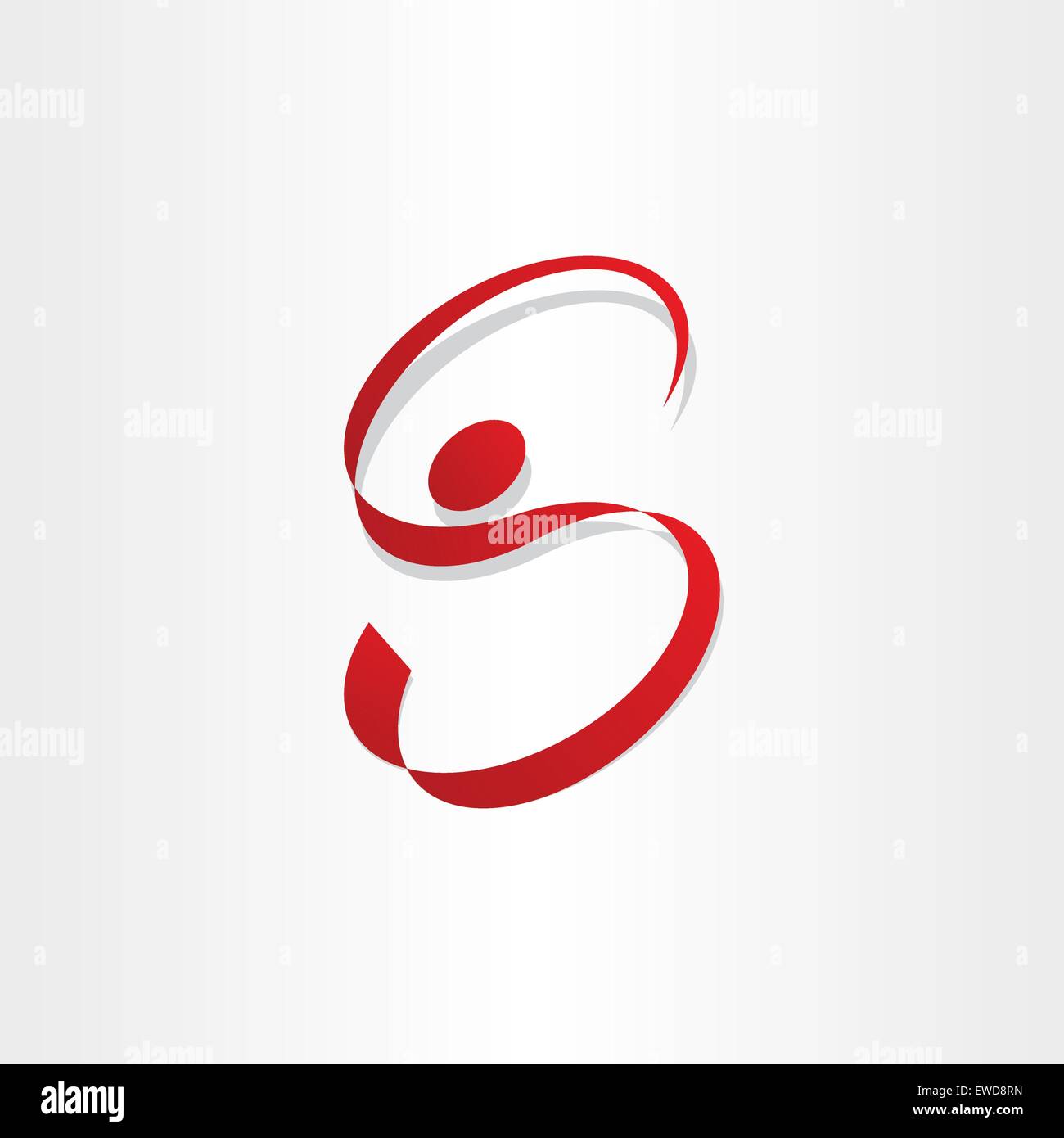 Stylized s icon Stock Vector Images - Alamy