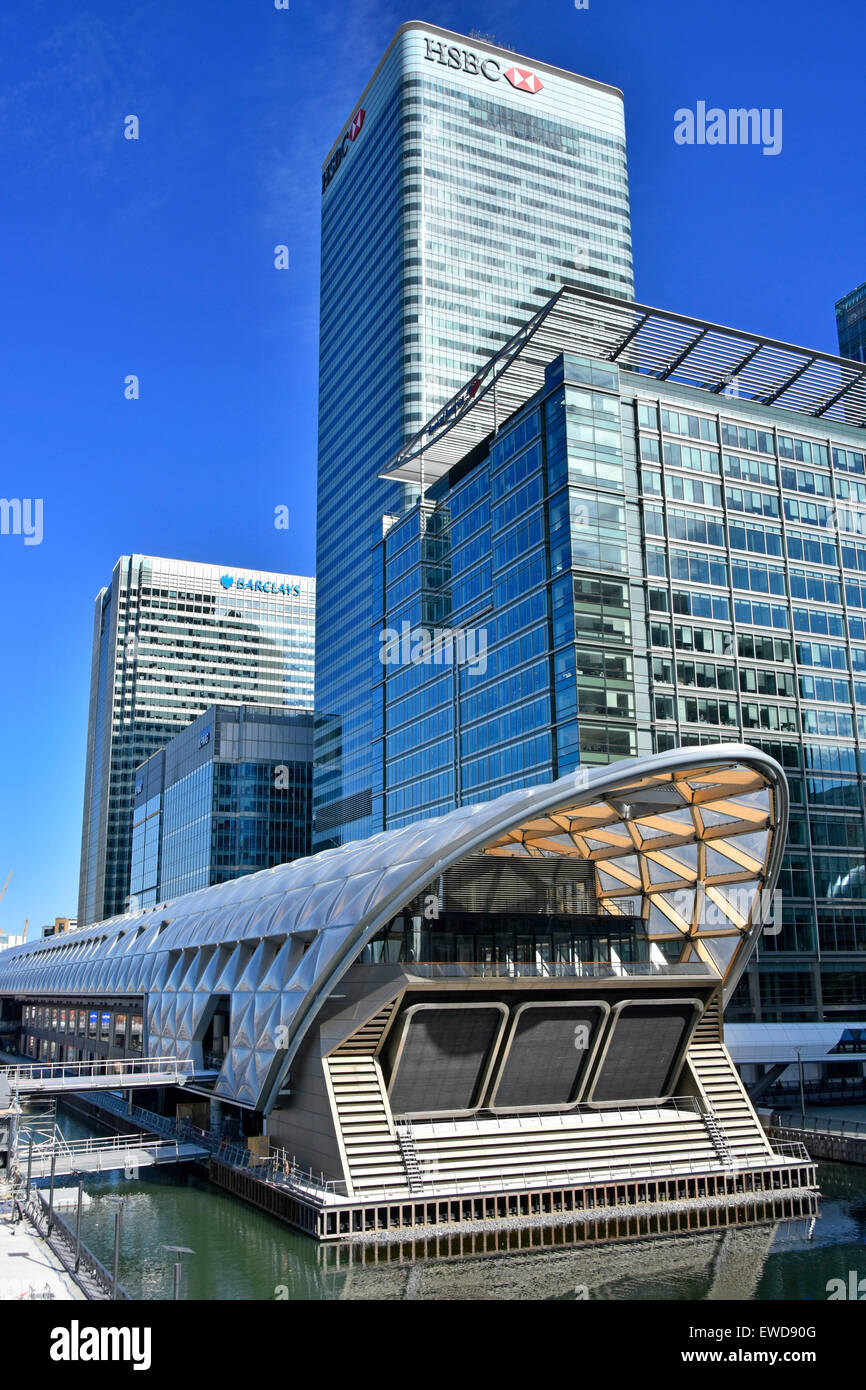 Crossrail Place a new retail & roof garden complex built above the new ...