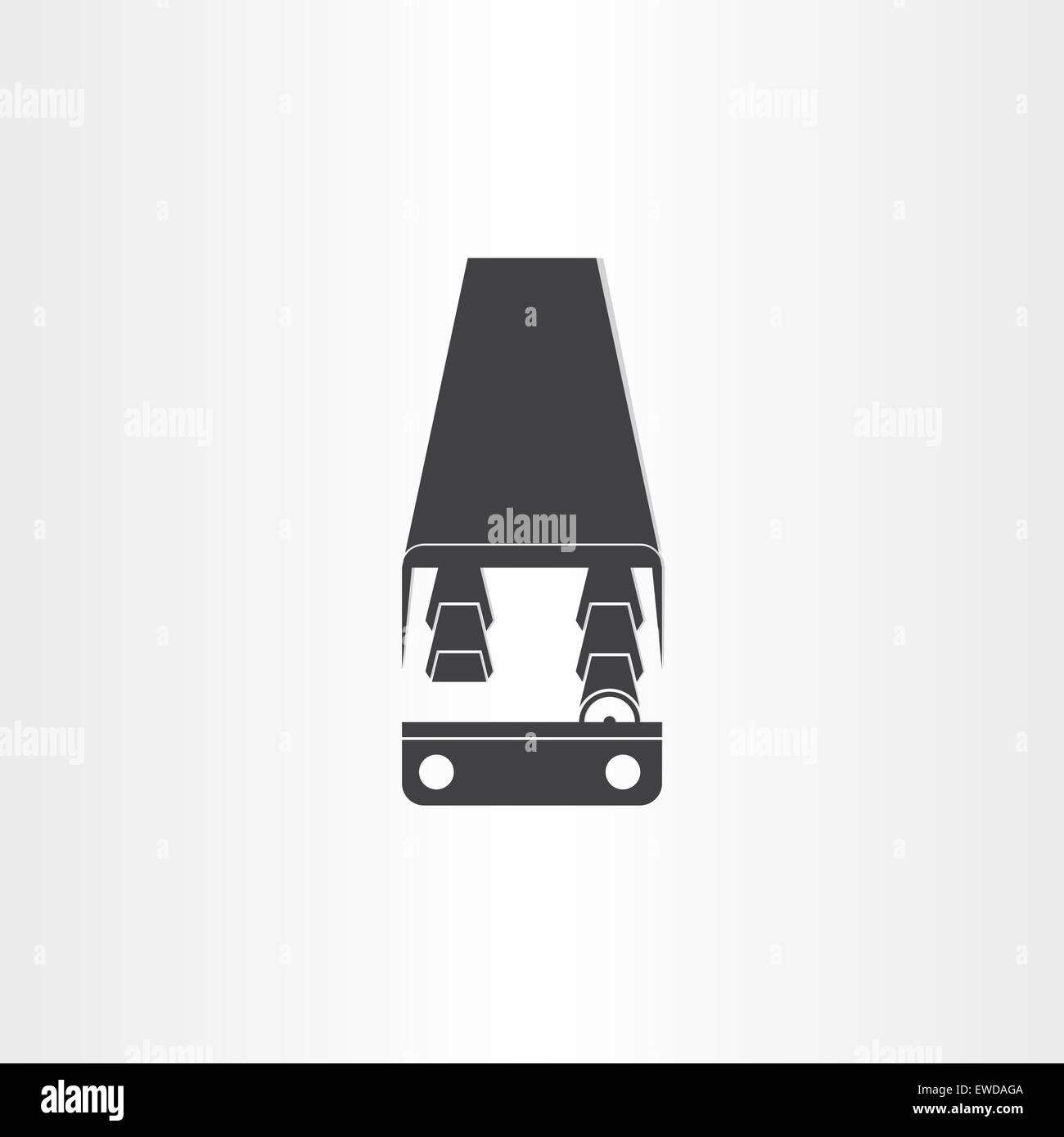 black bus vector icon design Stock Vector Image & Art - Alamy