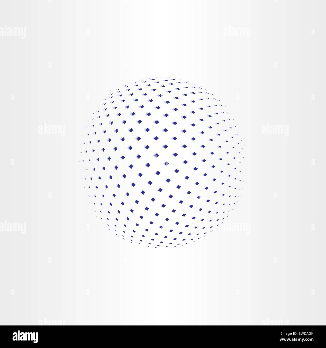 blue halftone globe icon design Stock Vector Image & Art - Alamy