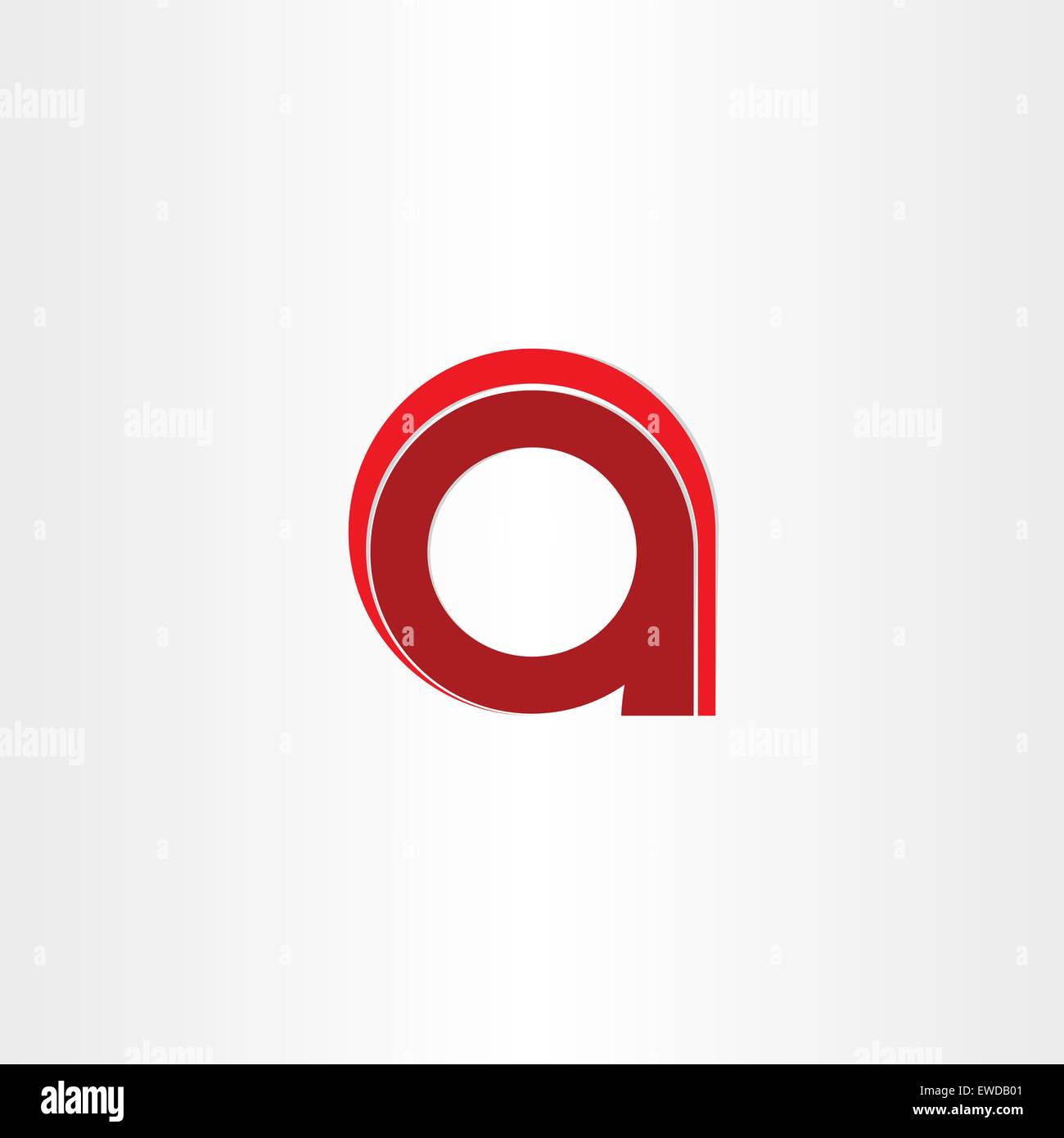 letter a red sign vector design Stock Vector Image & Art - Alamy