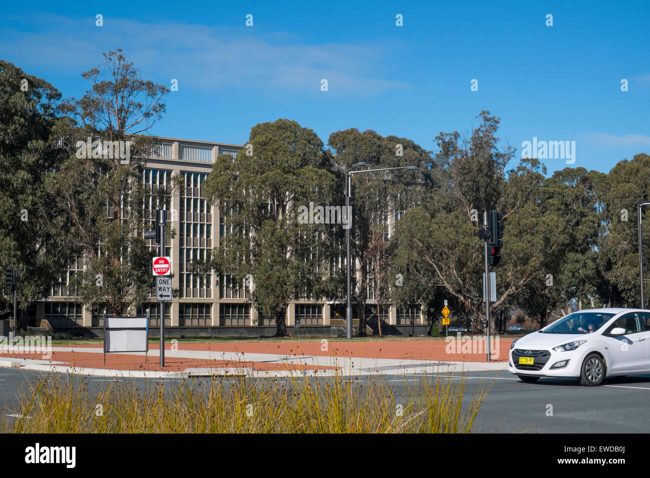 defence office buildin in Canberra city, australia's capital city ...