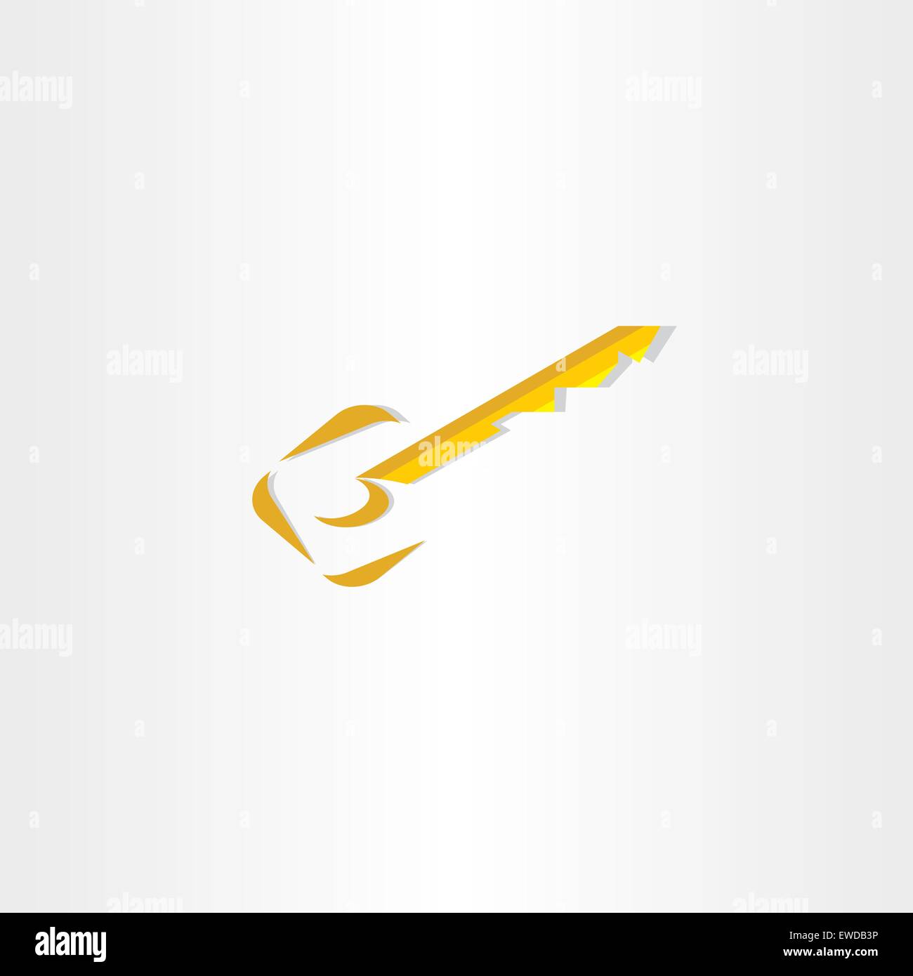 stylized key icon vector design Stock Vector Image & Art - Alamy