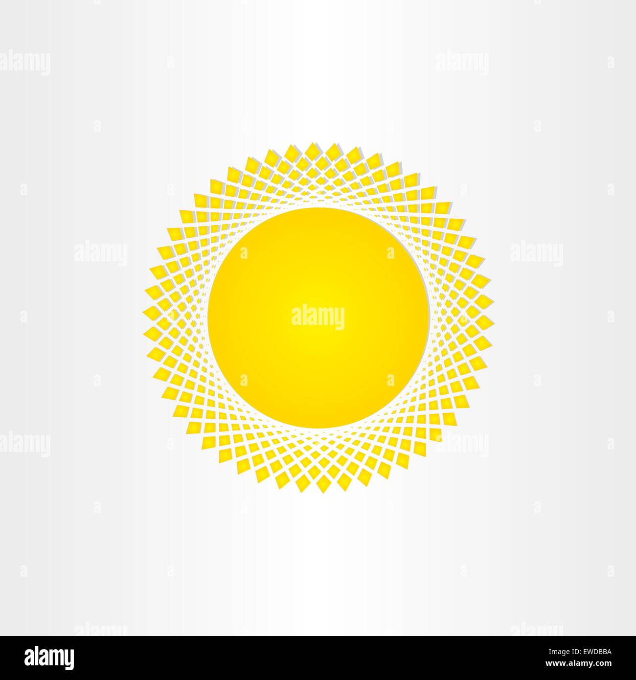 Solar energy sunbeam logo hi-res stock photography and images - Alamy