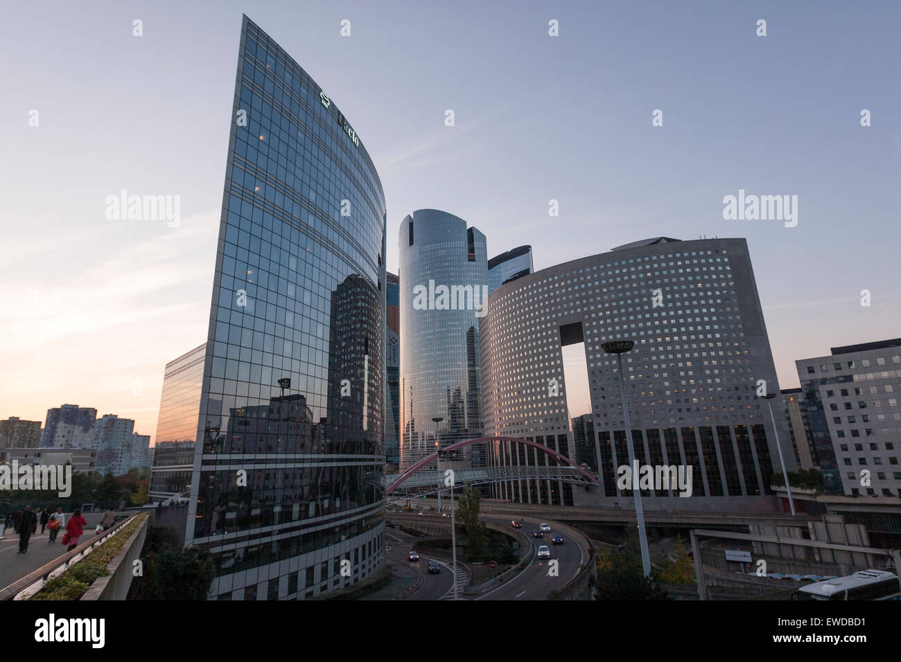 Financial district of the La defense, Paris Stock Photo - Alamy