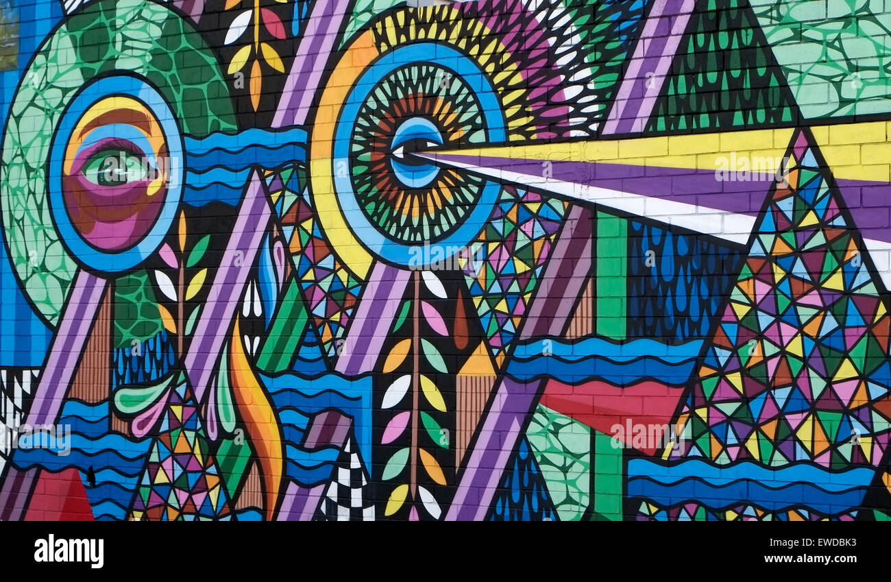 Wall Painting Fremantle Perth Western Australia Stock Photo - Alamy