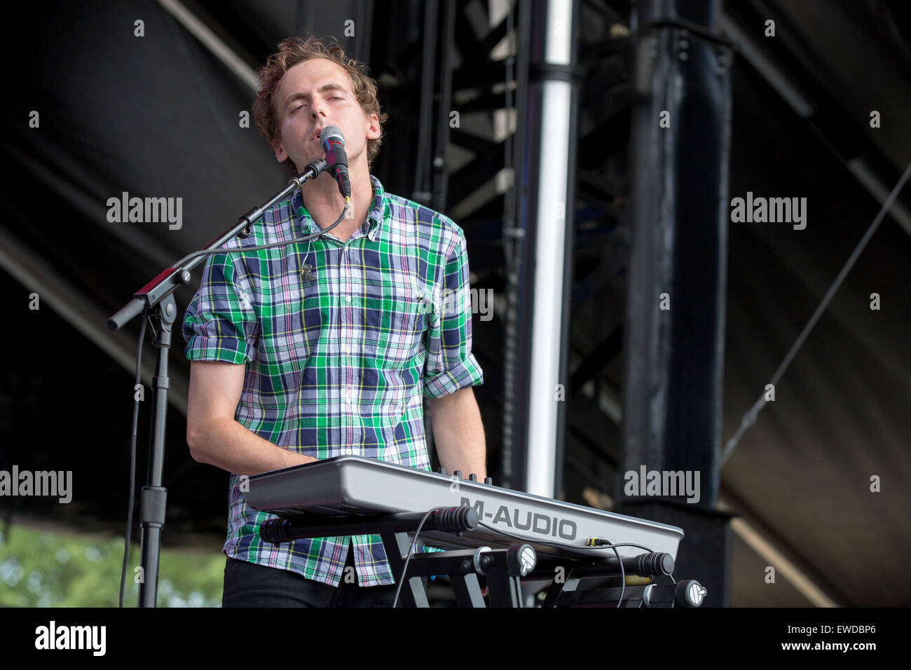 Dover, Deleware, USA. 21st June, 2015. Musician TED JOYNER of ...