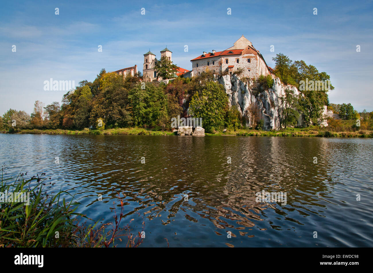 Medieval benedictine abbey tyniec poland hi-res stock photography and ...