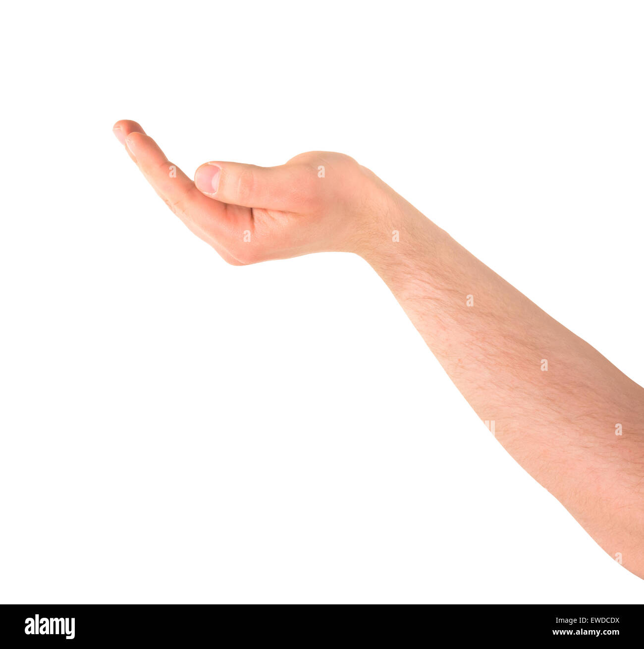 Asking for help hand gesture isolated Stock Photo - Alamy