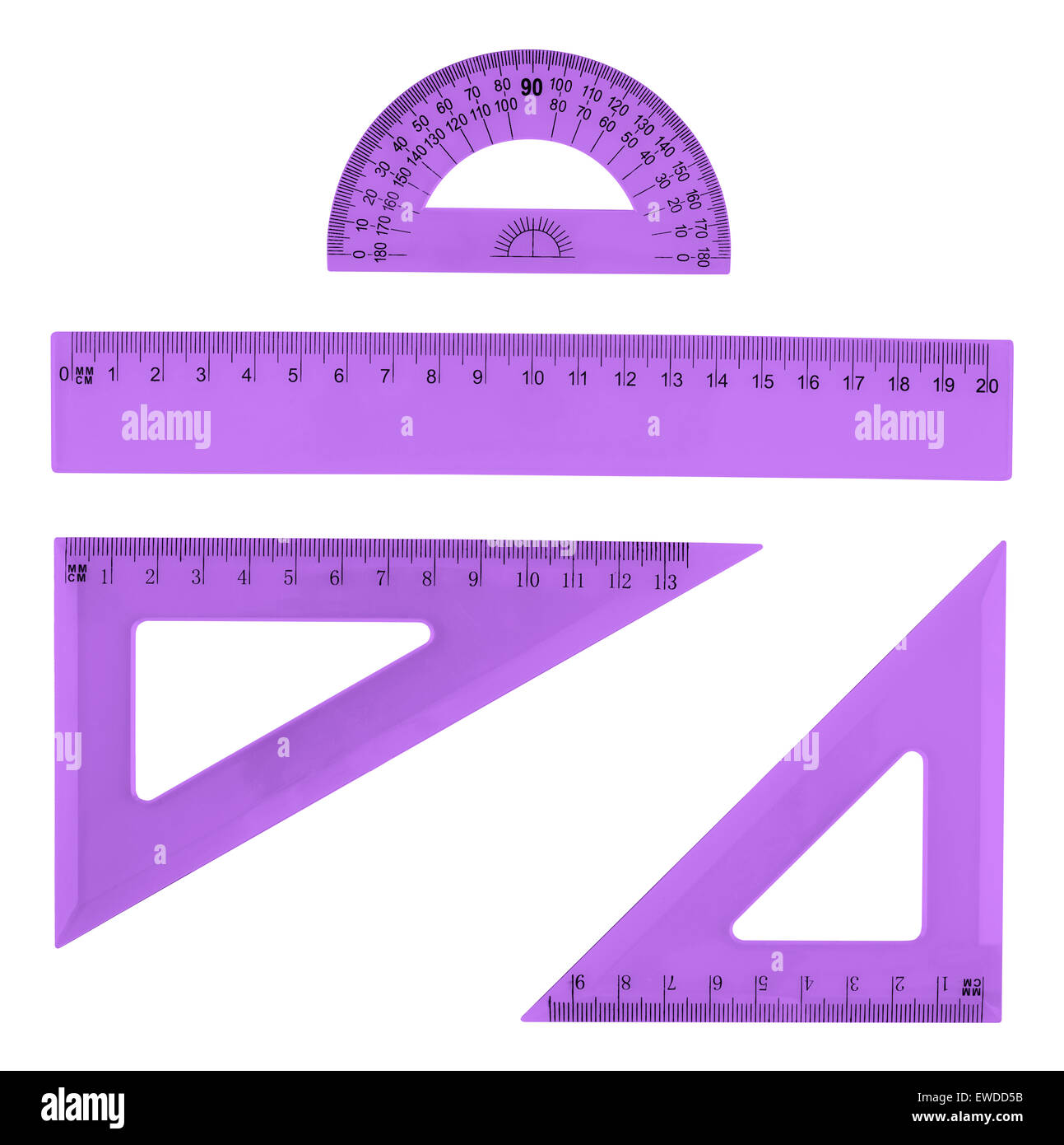 Math student measuring shape hi-res stock photography and images - Alamy