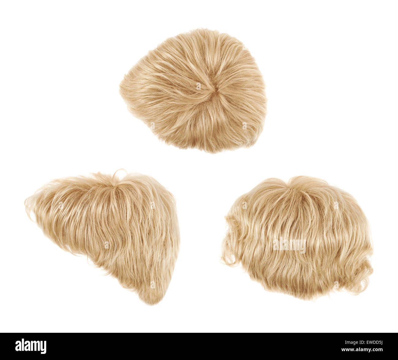 Hair wig isolated Stock Photo - Alamy