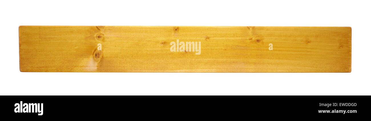 Colored pine wood board plank isolated Stock Photo - Alamy