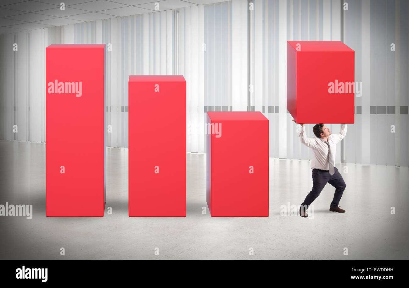 Businessman determined to success Stock Photo - Alamy