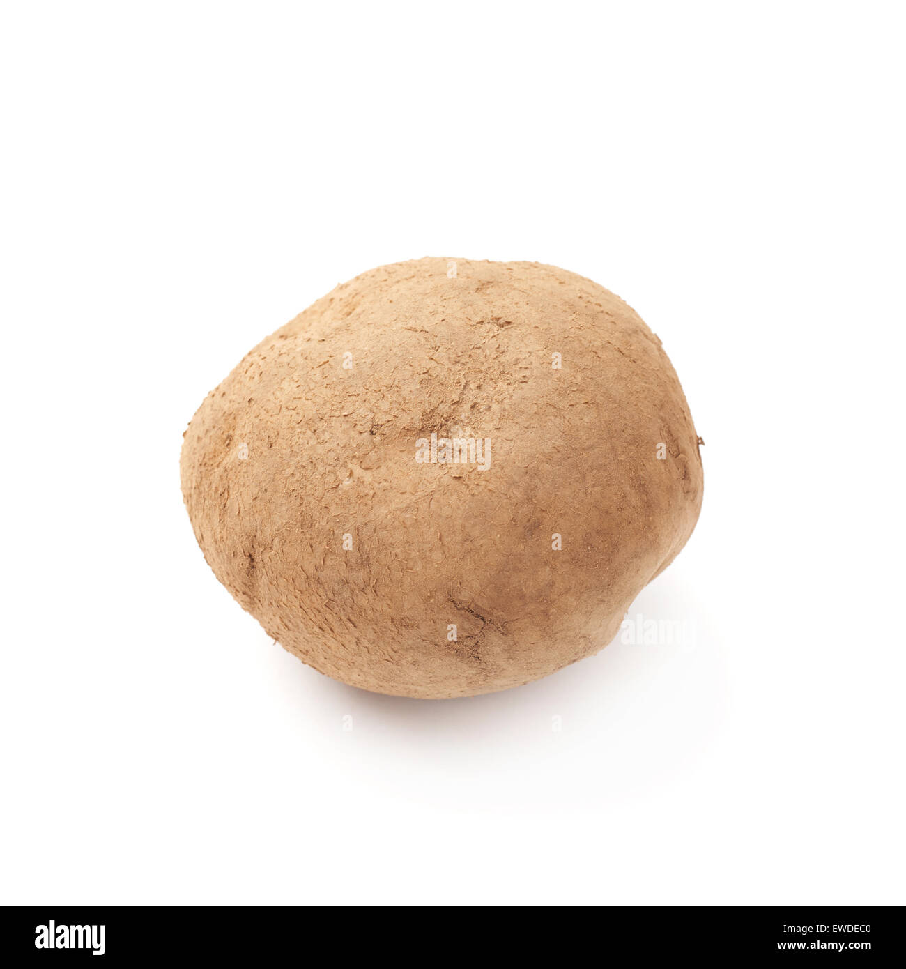 Dirty earth potato isolated Stock Photo - Alamy