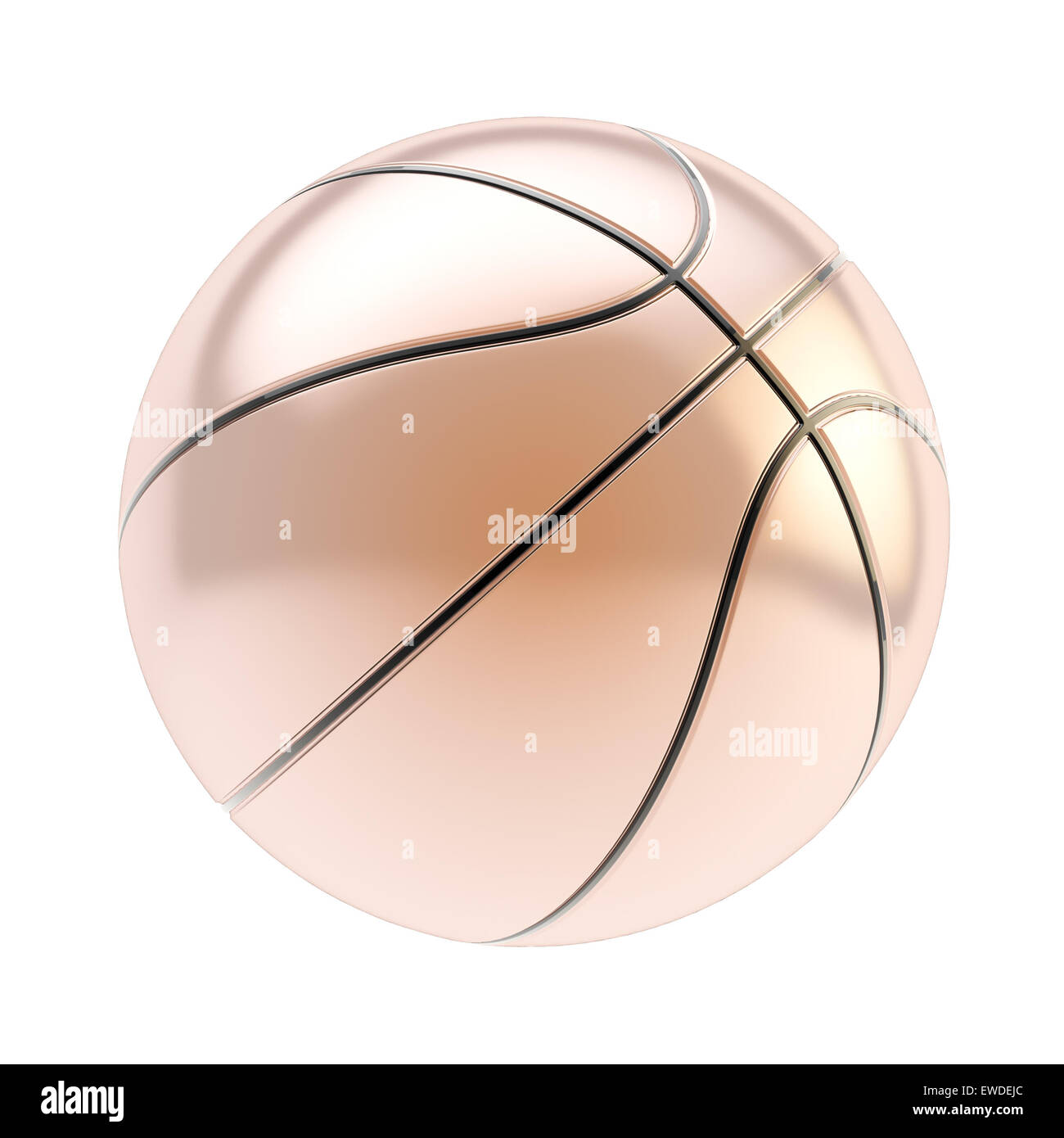Basketball ball render isolated Stock Photo - Alamy