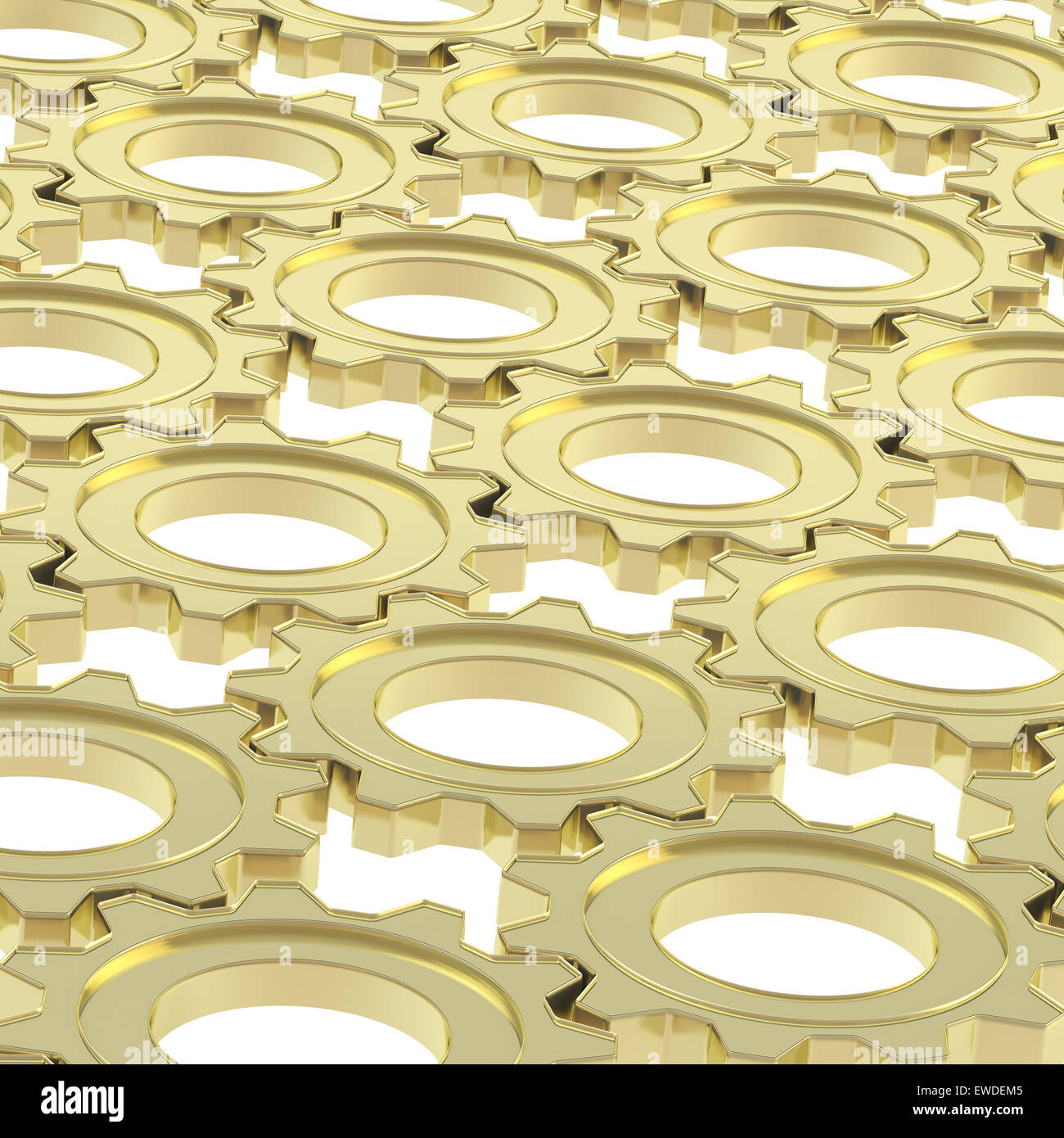 Surface covered with cogwheel gears Stock Photo - Alamy