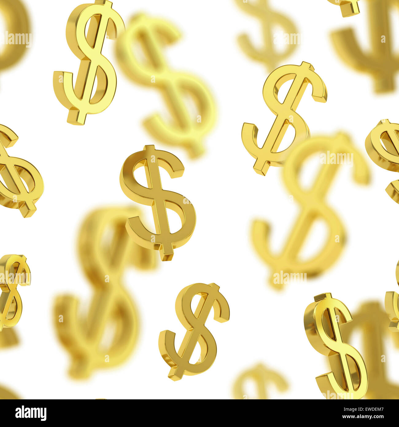 Seamless background made of dollar signs Stock Photo - Alamy
