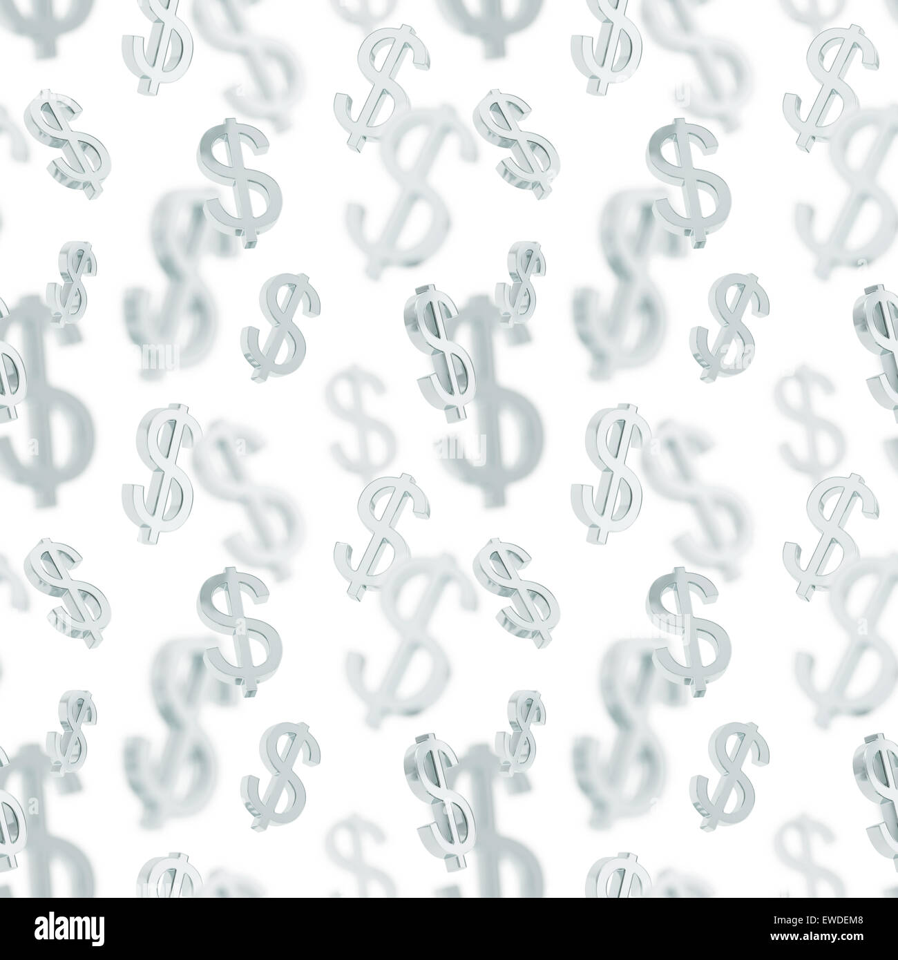 Seamless background made of dollar signs Stock Photo - Alamy