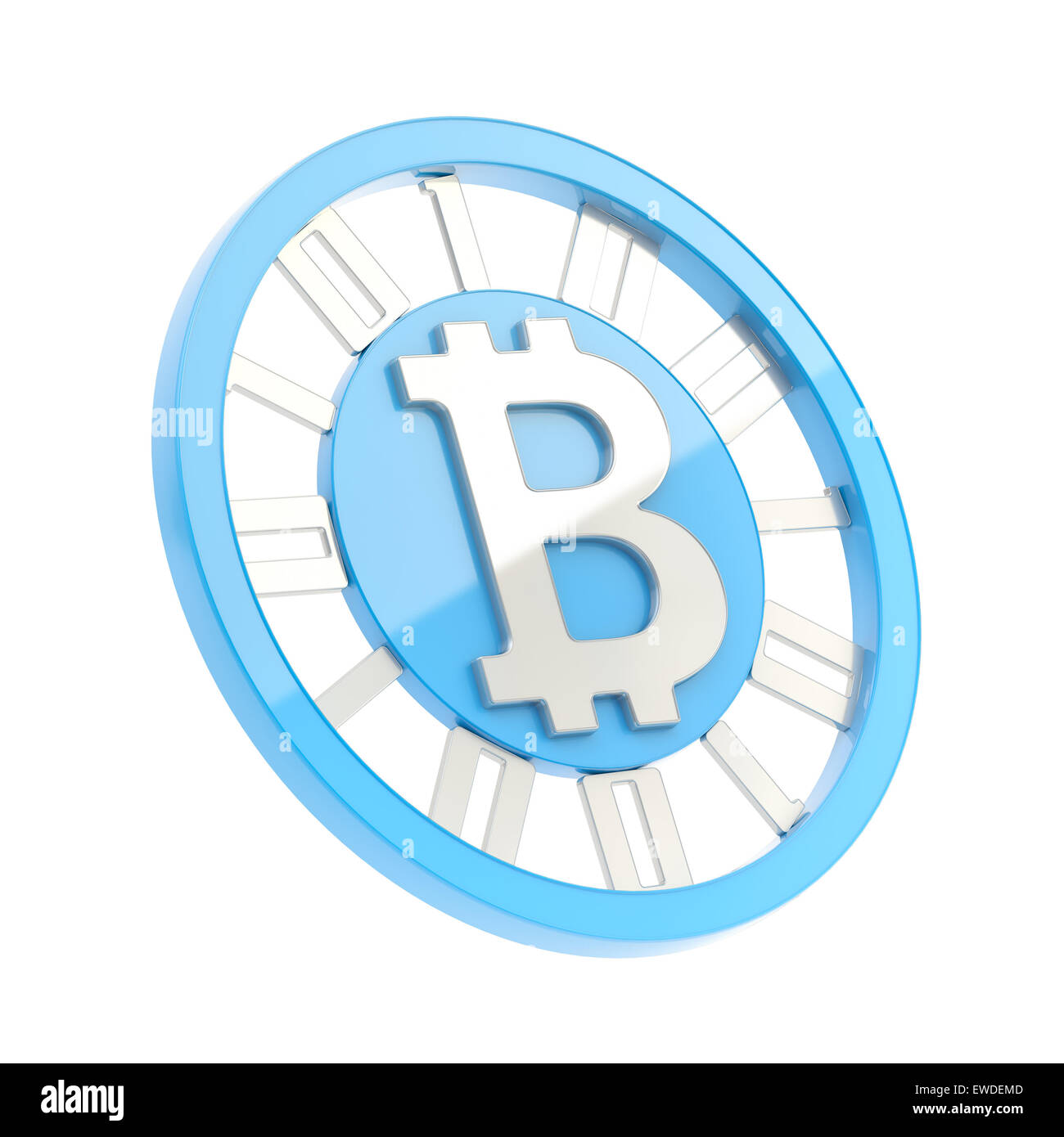 Bitcoin currency symbol coin isolated Stock Photo - Alamy
